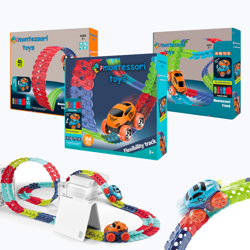 Montessori Track™ - Ultra-Flexible Machine Track – Montessori World™