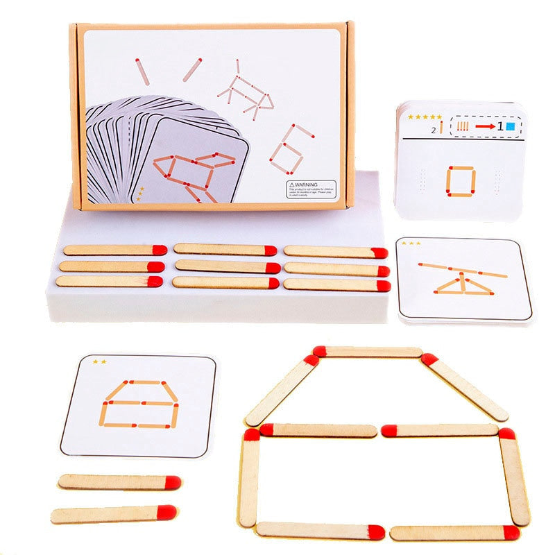 Montessori GeoSticks™- Replicates The Form – Montessori World™